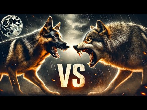 Epic Showdown German Shepherd Vs Wolf Youtube