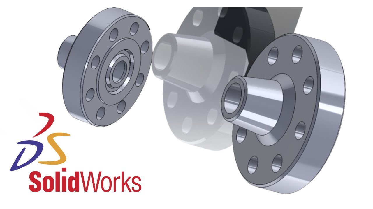 Solidworks Flange Modelling Youtube