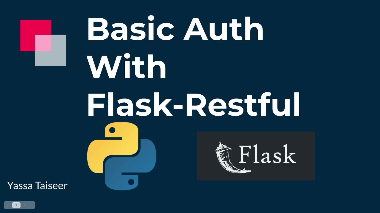 Basic Auth With Flask Python Youtube