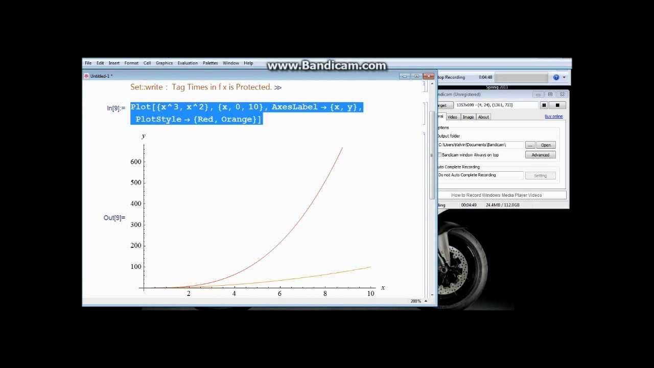 Mathematica Tutorial 1 Plot Youtube
