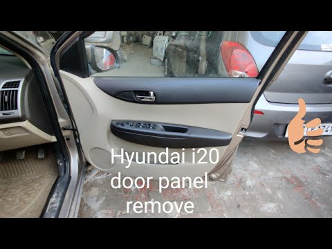 Hyundai I20 Door Panel Remove Youtube