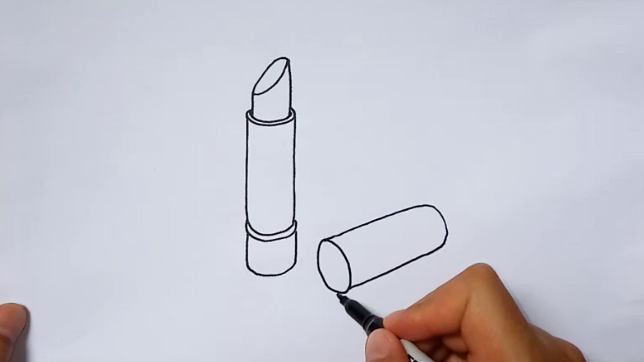 How To Draw Lipstick Easy Lipstutorial Org