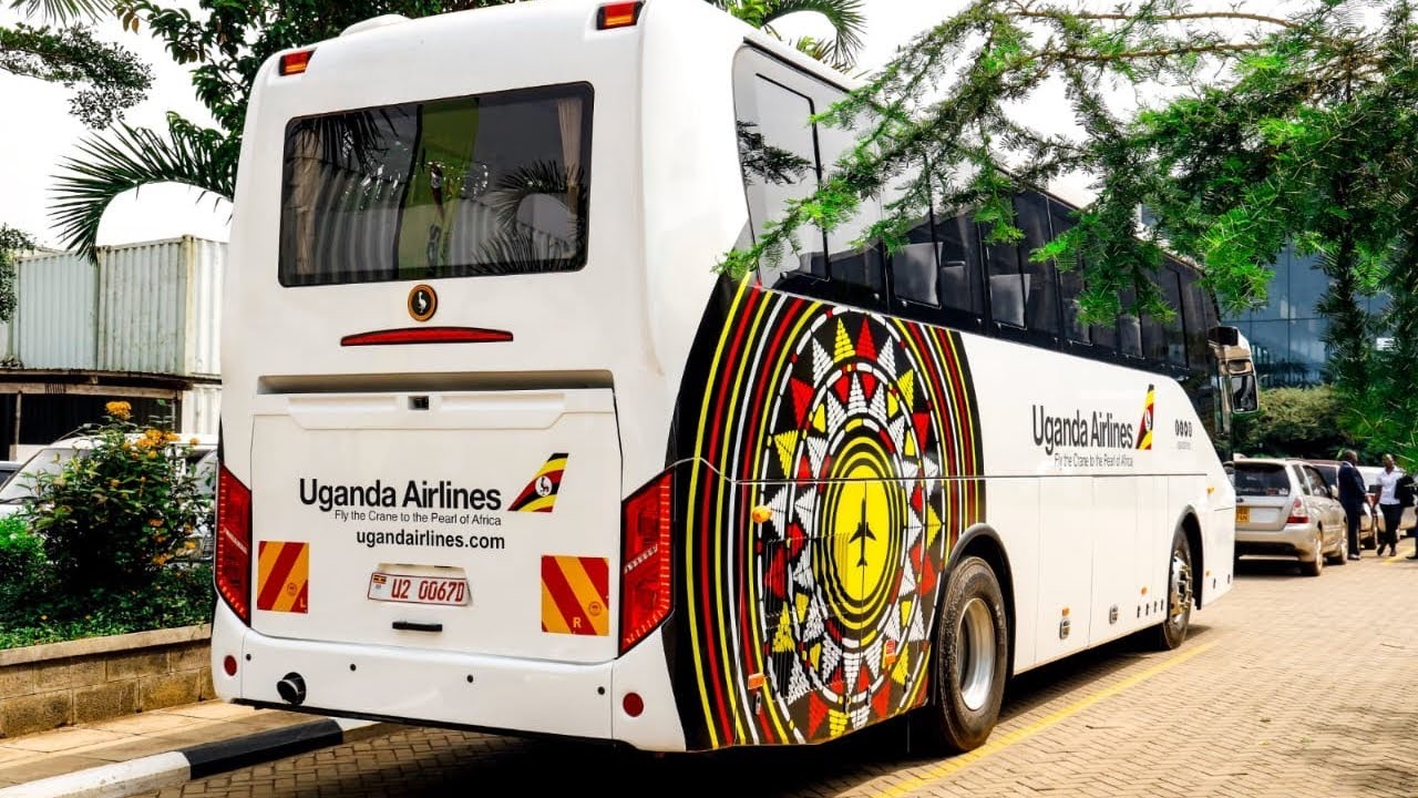 Uganda Airlines Receives Bespoke Made In Uganda Bus From Kiira Motors