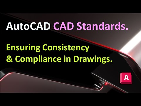 How To Use Cad Standards In Autocad Youtube