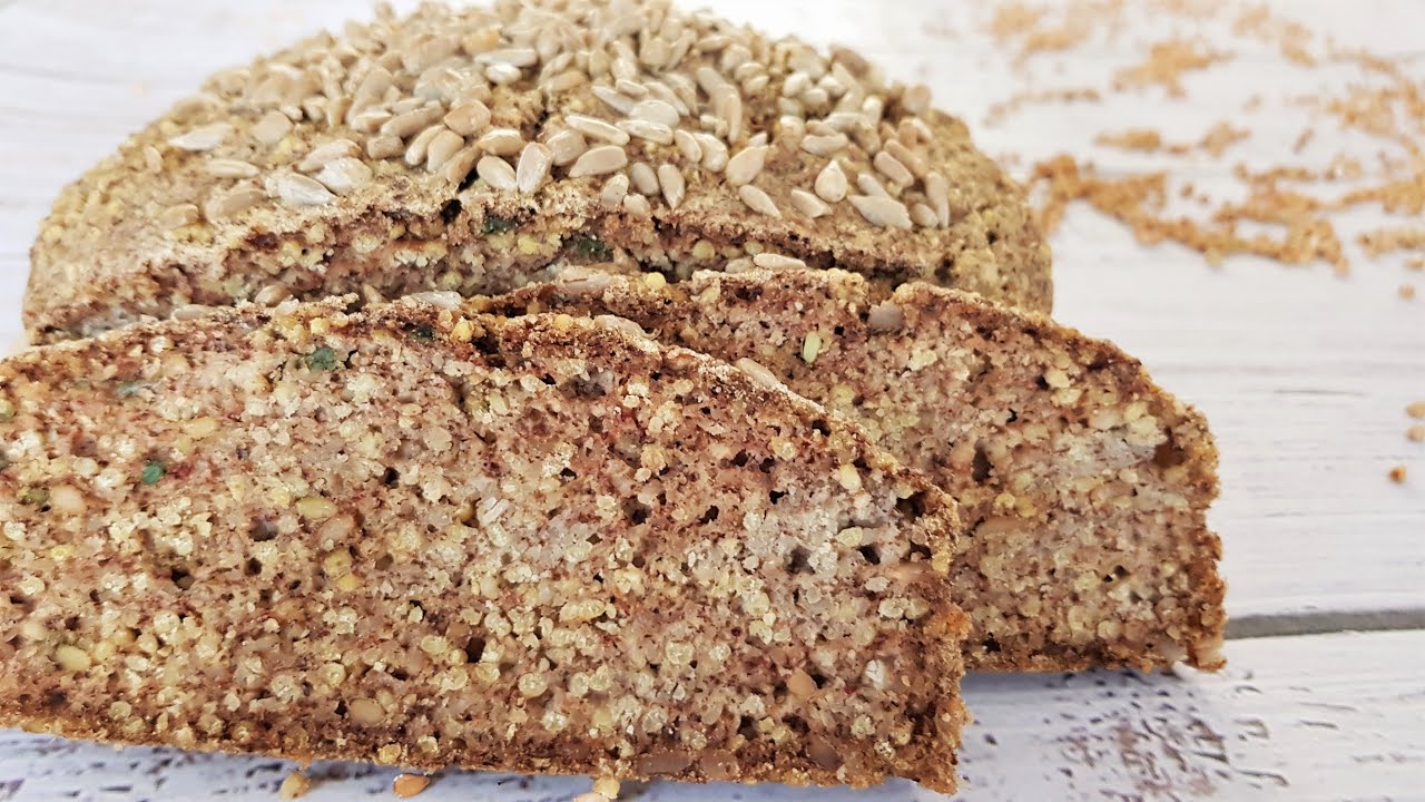 Gluten Free Buckwheat Bread Vegan Yeast Free Asmr Youtube