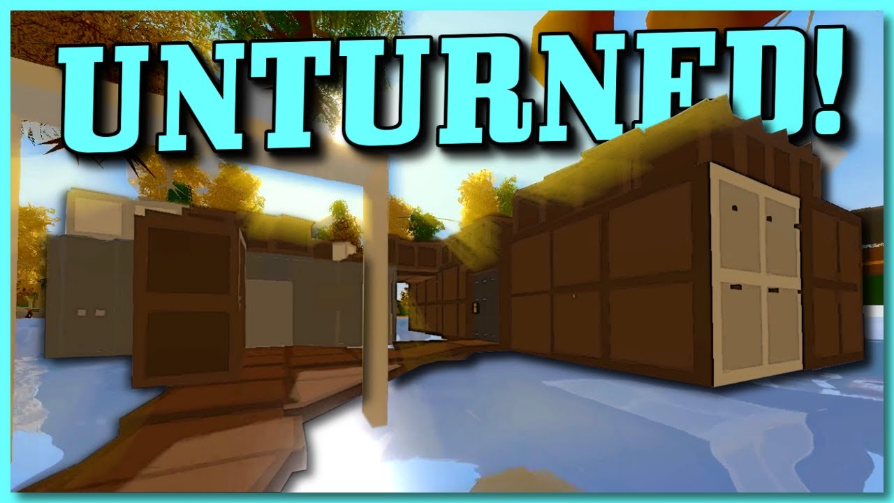 Huge Glitch Base Raid Under The Military Base Unturned Base Raid