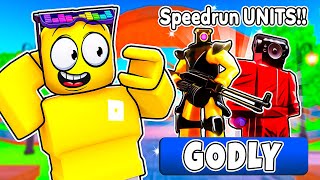 Unlocking Godly Titan Fast Cameraman In Toilet Tower Defense Melon ...