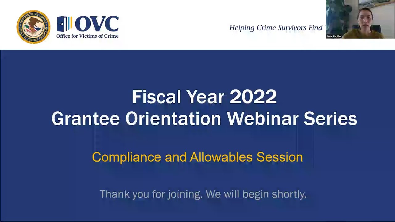 Ovc Tribal Victim Services Set Aside Program Fy 2022 Grantee