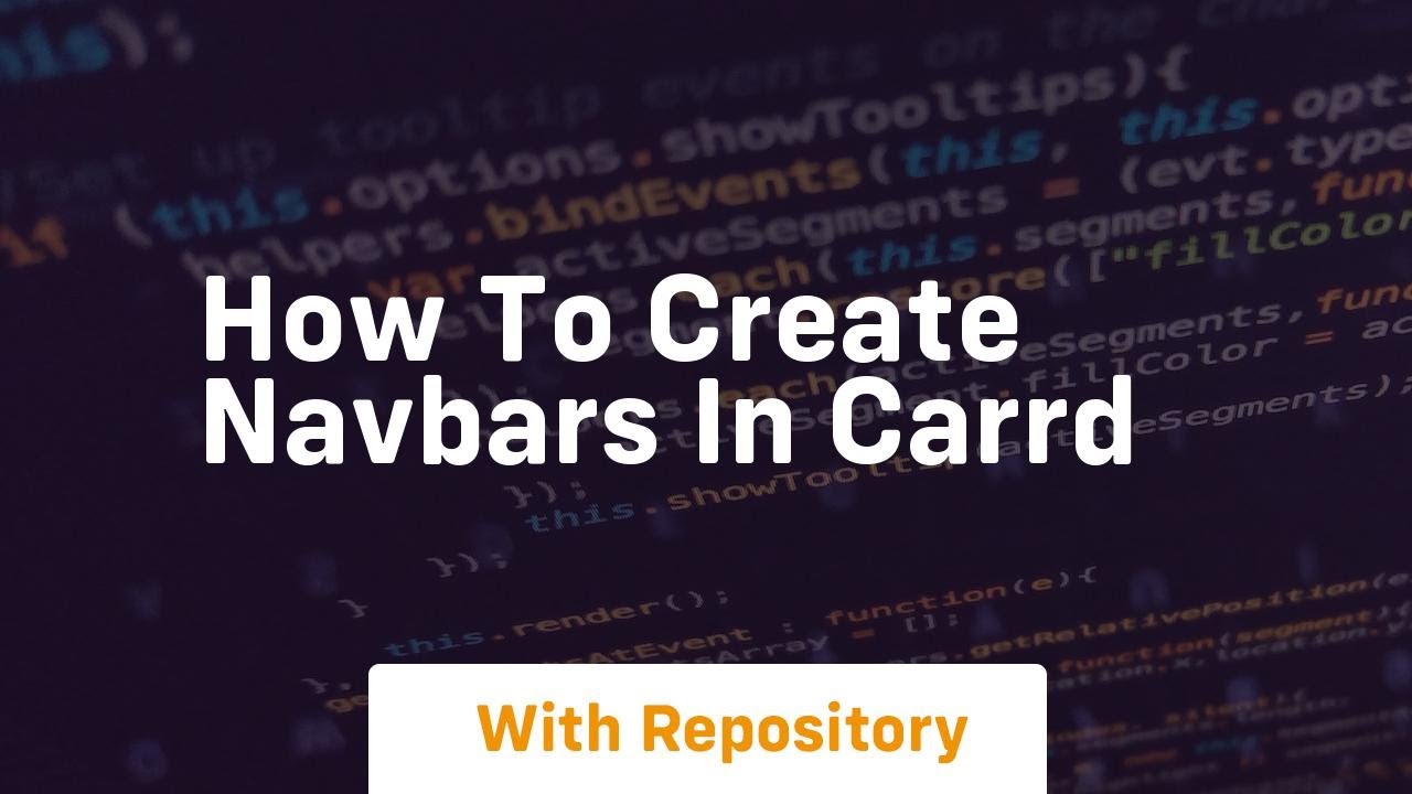 How To Create Navbars In Carrd Youtube
