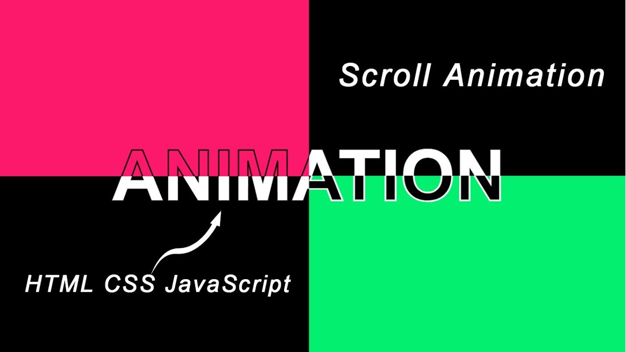 Clip Path Scroll Animation Using Html Css And Javascript Youtube