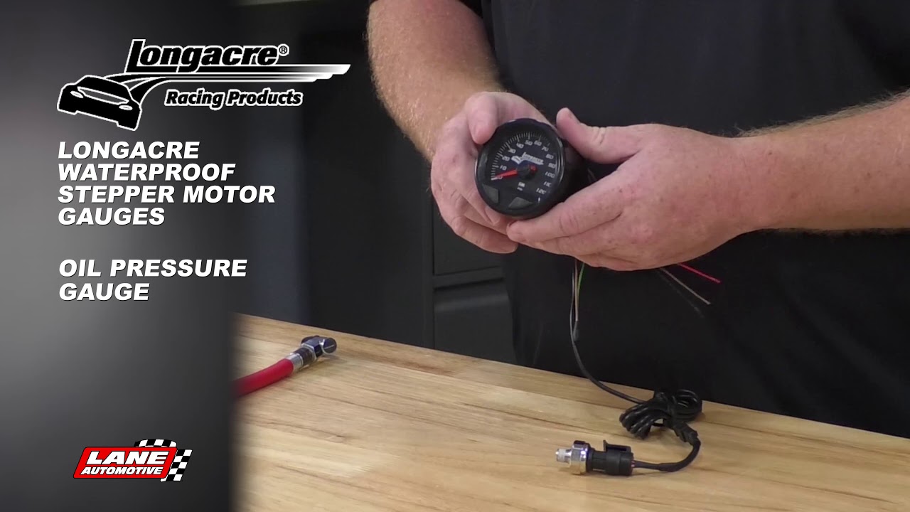 Longacre Waterproof Stepper Gauges Youtube