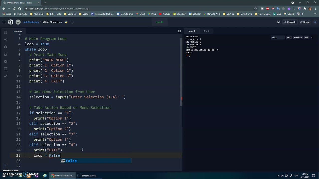 What Is A Menu In Python At Lowell Jeter Blog