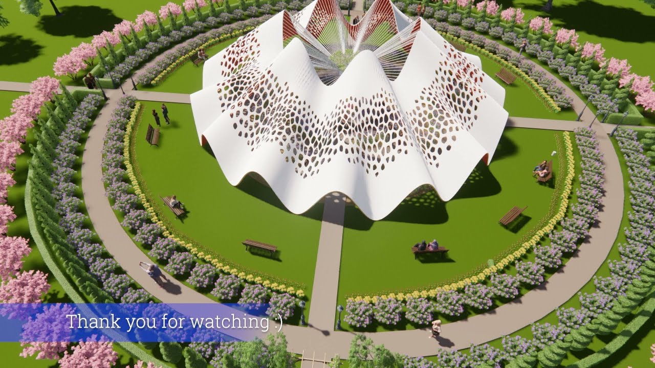 Parametric Pavilion Design Final Project Youtube