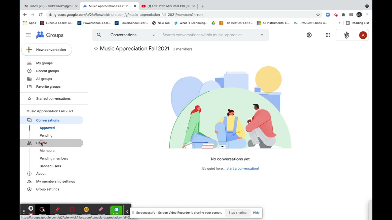 Google Groups Tutorial Youtube