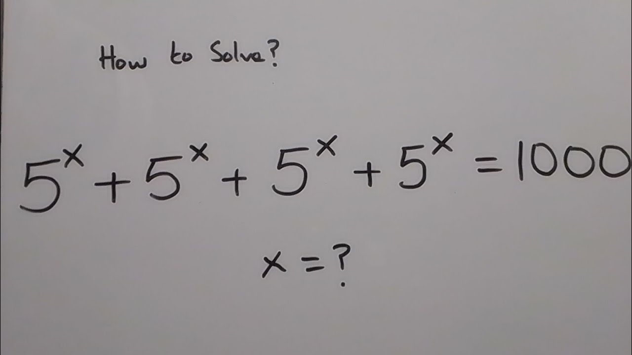 Germany A Nice Math Olympiad Problem Youtube