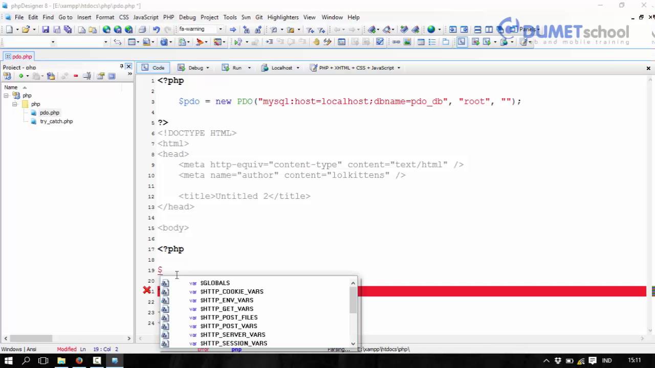 Cara Menggunakan Pdo Dalam Php Youtube