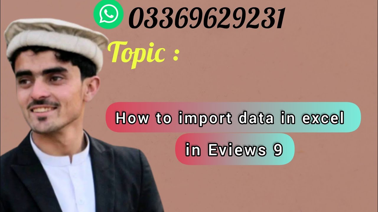 How To Import The Panel Data From Excel To Eviews 9 Step By Step