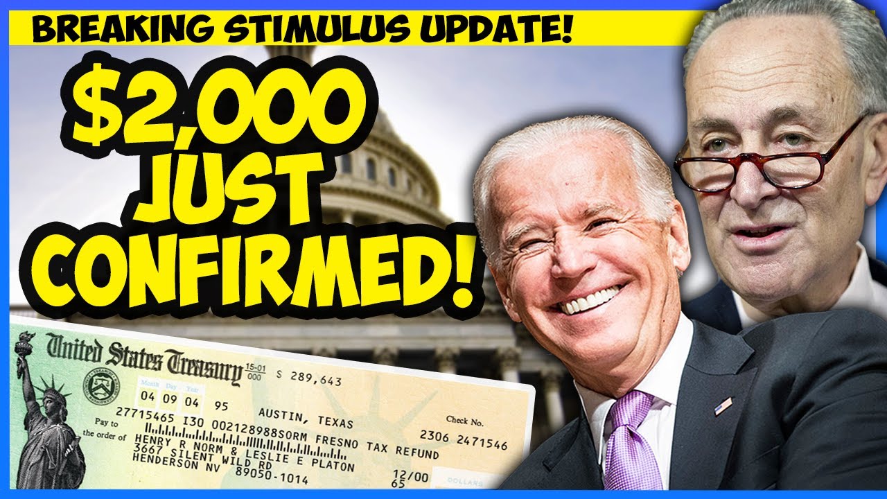 New Stimulus Changes 2000 1400 Third Stimulus Check Update