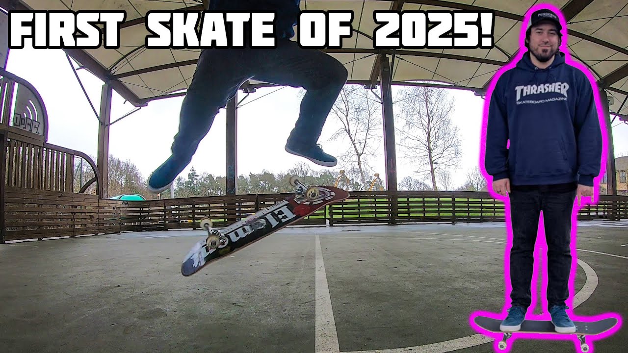 Finally Skating Again First Skate Of 2025 Uk Skateboarder Youtube