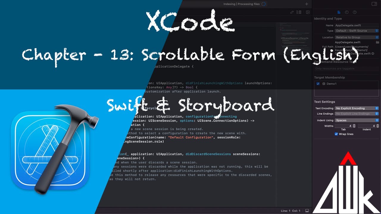 Learn Scrollable Form Using Uistackview Uiscrollview Chapter 13
