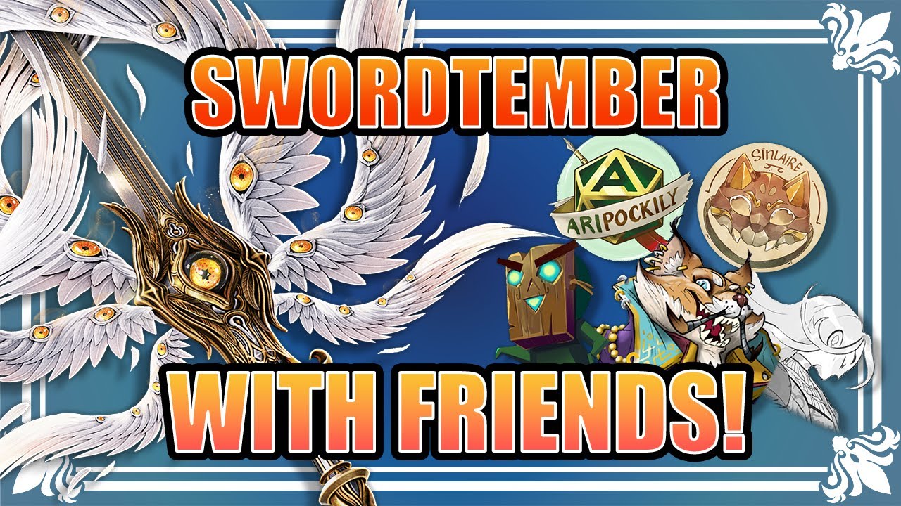 6 Artists Design Swords For Swordtember Youtube
