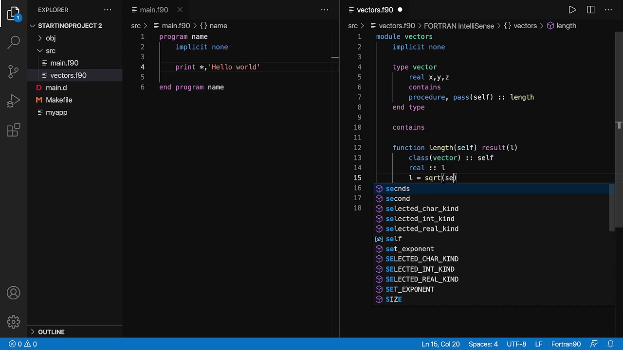 Vs Code Workflow Fortran Programming Youtube