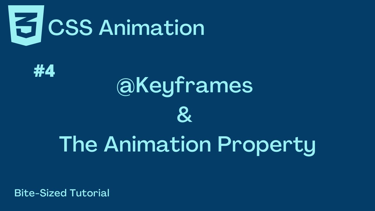 Css Animation Tutorial 4 Keyframes The Animation Property Bite