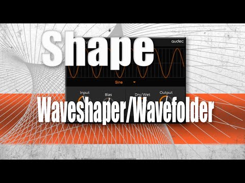 Shape Waveshaper Wavefolder Free Youtube
