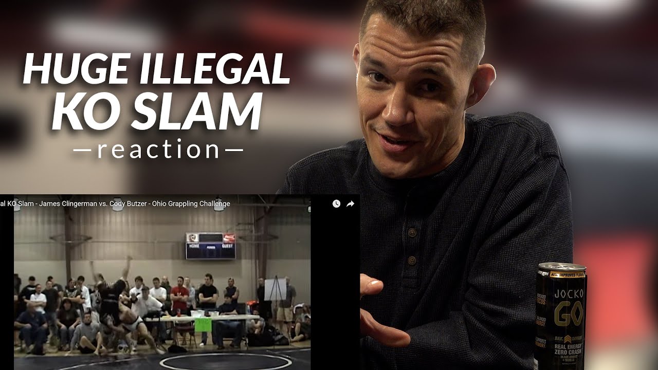 Huge Illegal Ko Slam Reaction Youtube