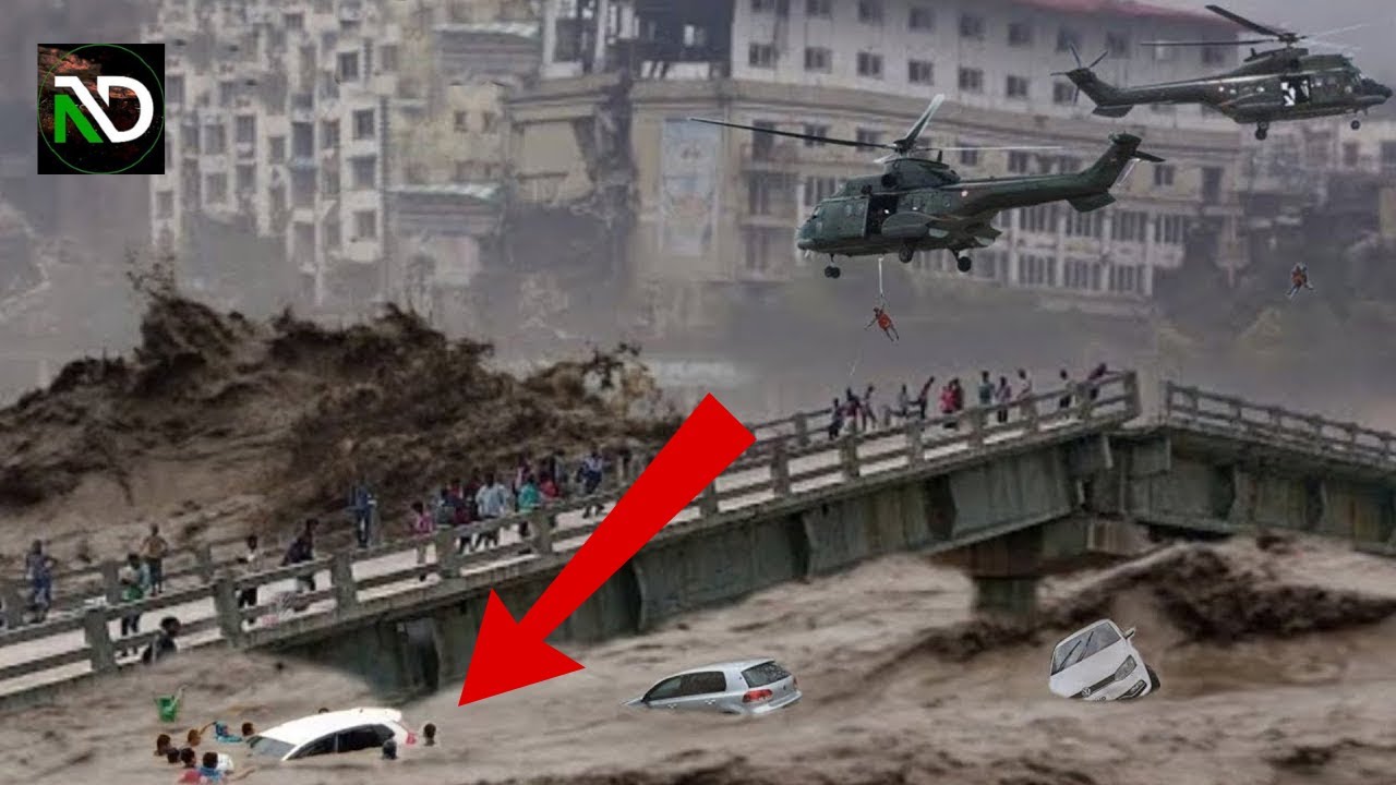 Most Destructive Monster Flash Flood Caught On Camera 2023 I Mother