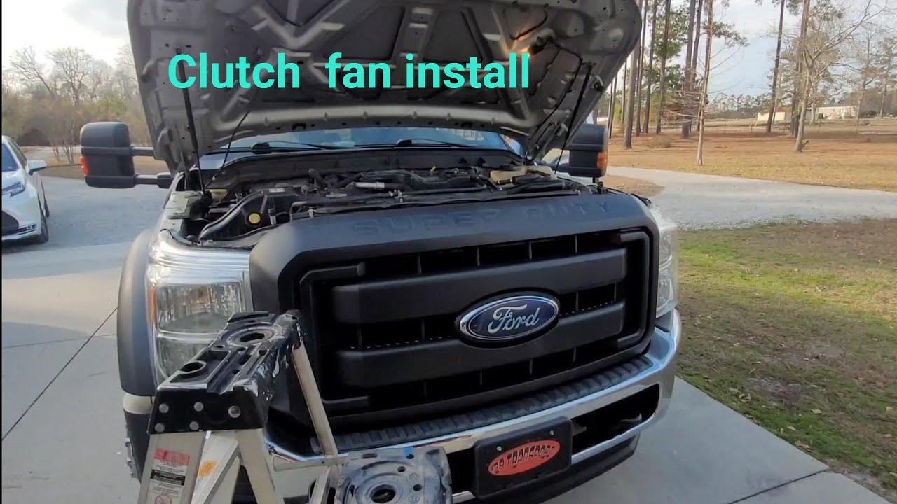 Ford 6 0 Fan Clutch Removal Direction At Edna Mondragon Blog
