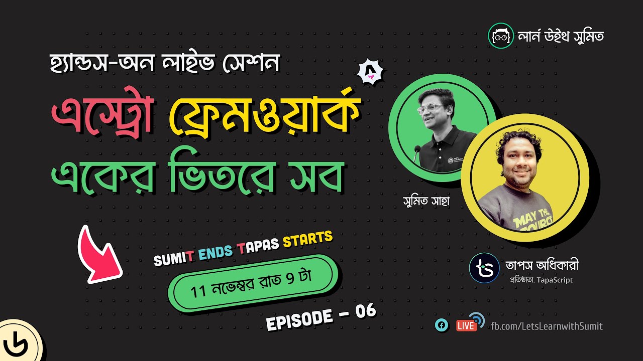 Episode 6 Javascript Framework Wonders Astro Youtube