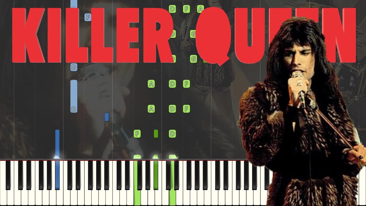 Queen Killer Queen Piano Tutorial As Played By Queen Chords Chordify