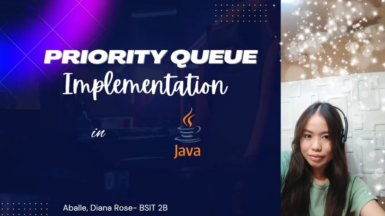 Priority Queue Implementation In Java Youtube