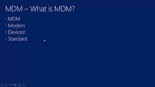 Modern Management Intune Introduction To Mdm And Introduction To Intune ...