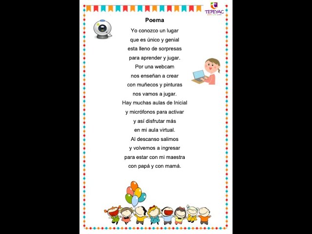 Poemas De Maestra De Preescolar