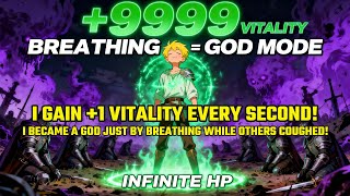 I Gain 1 Vitality Every Second I Became A God Just By Breathing While ...