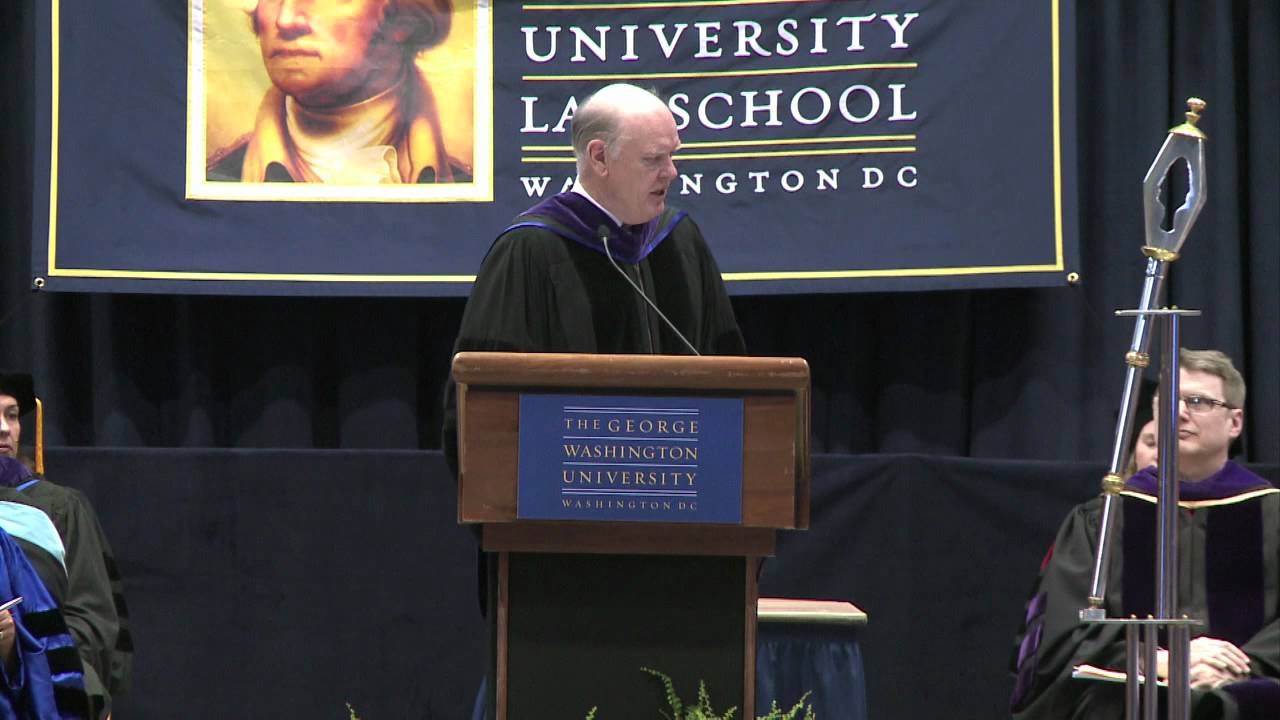John Snow Commencement Address Gw Law Youtube
