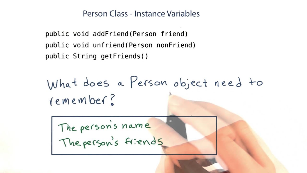 Instance Variables Intro To Java Programming Youtube