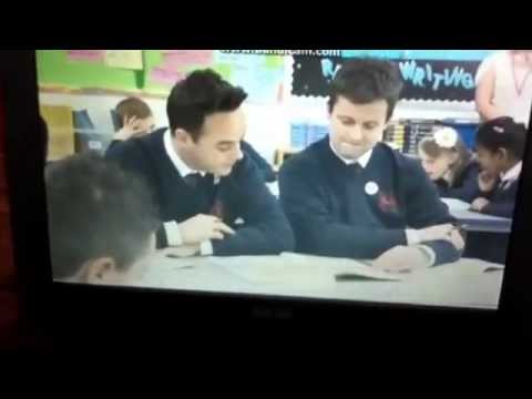 Ant Vs Dec School Day Youtube