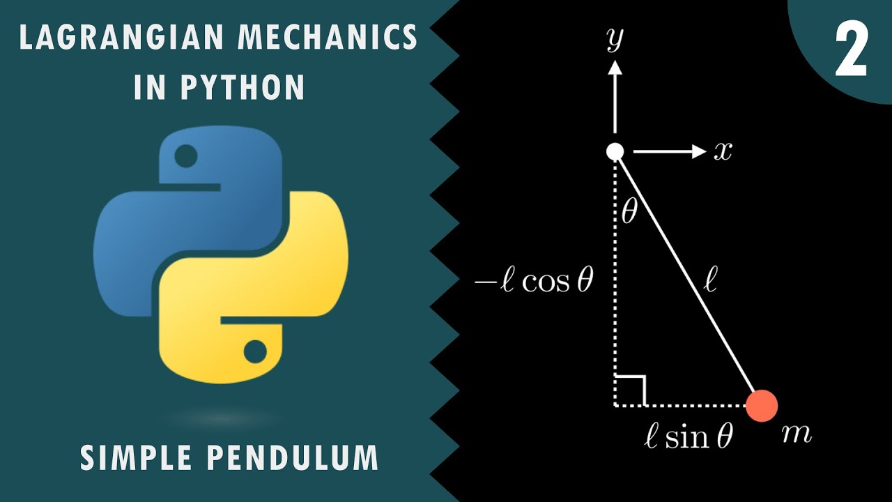 Simple Pendulum With Python Sympy Youtube
