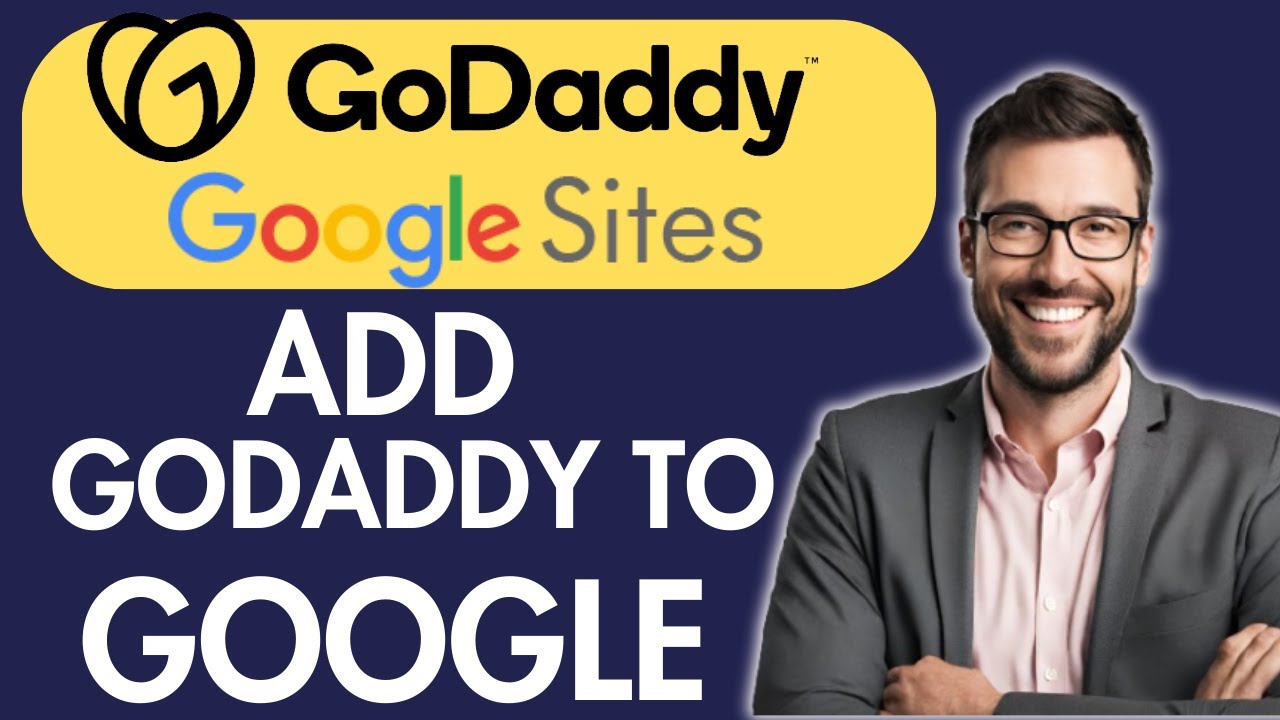 How To Add Godaddy Custom Domian To Google Sites Youtube