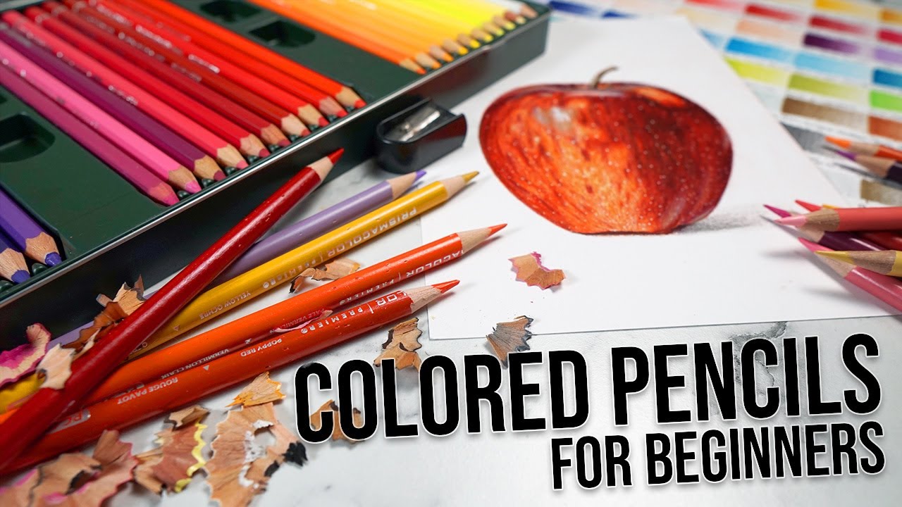 Drawing With Colored Pencils A Beginner S Guide Youtube