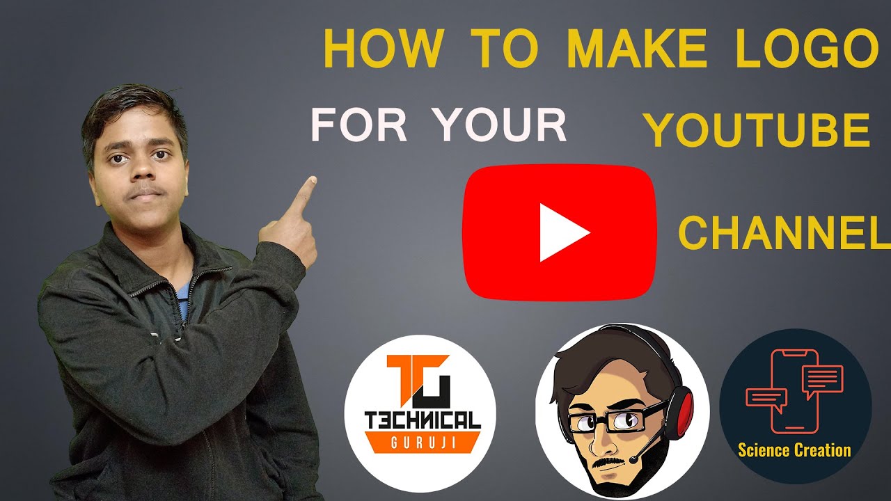 How To Make Professional Logo For Your Channel Logo