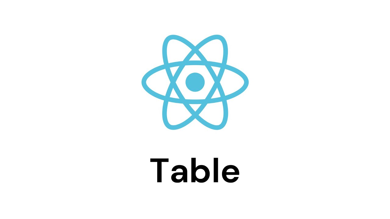 Basics Of React Table Youtube