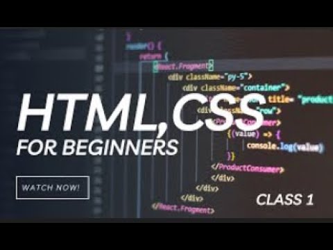 Html Css Class 2 Youtube