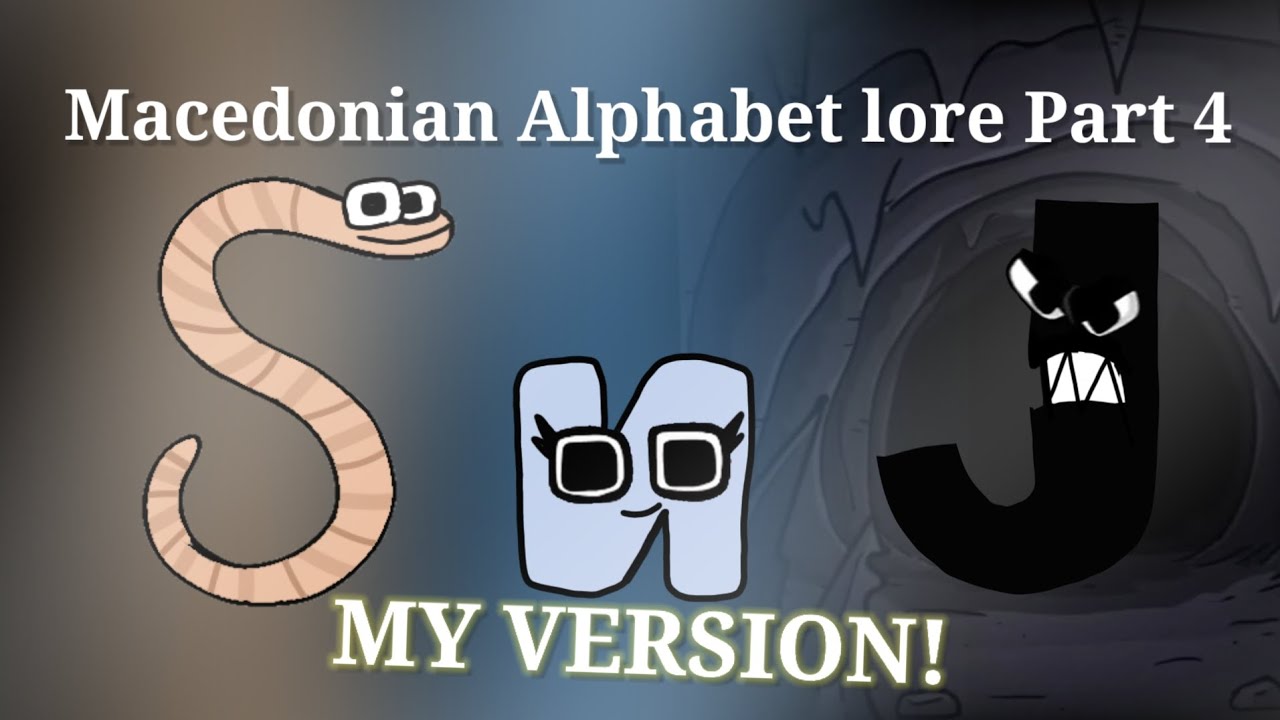 Macedonian Alphabet Lore Part 4 My Version Youtube