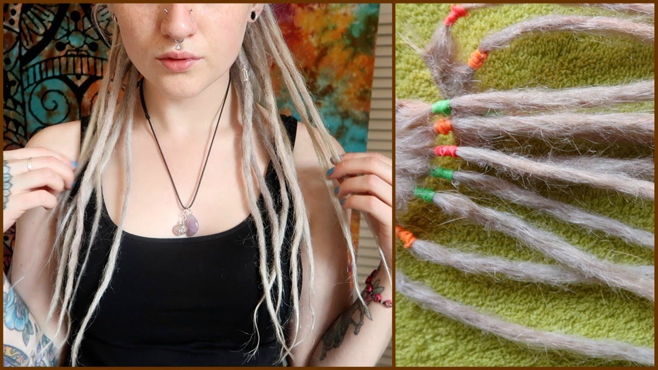 Diy Dreadlock Extensions Tutorial Youtube