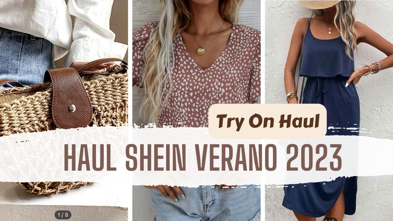 Shein Haul Verano 2023 Try On Haul Youtube