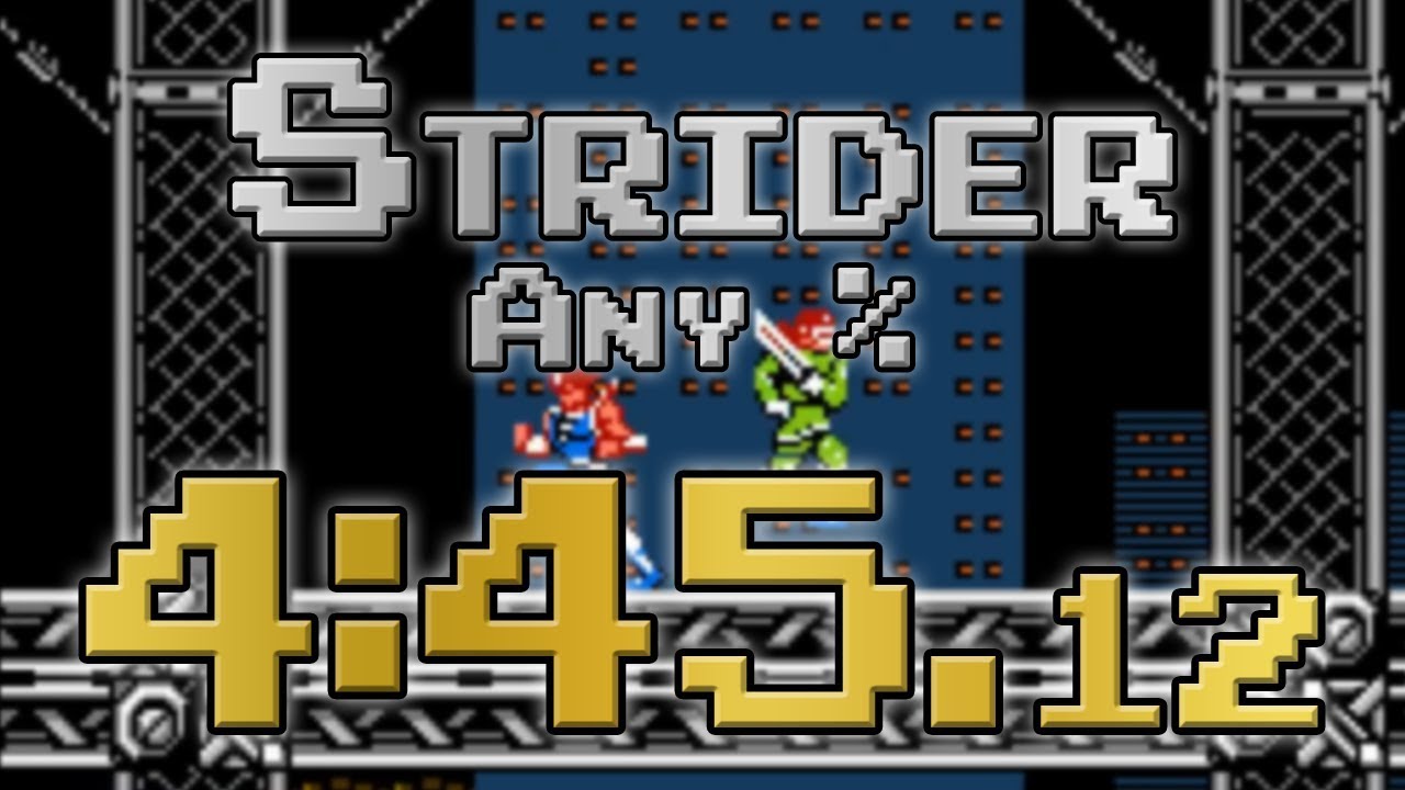 Strider Nes Any 4 45 12 Youtube